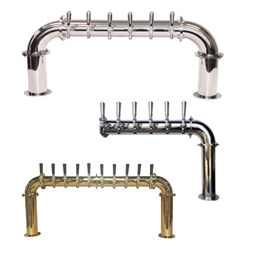 Brewery Pipe Draft Beer Towers at Draft Warehouse