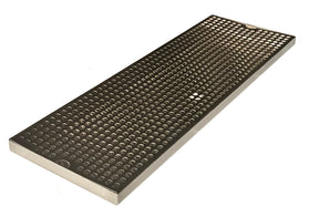 8" Stainless Steel Drip Tray with Drain - Select Size – Draft Warehouse