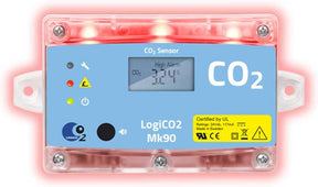 CO2 Detector MK90 LOGICO2 , CO2 Monitor and Alarm, Stand Alone Kit ...