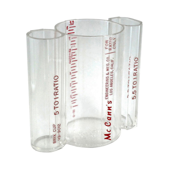 McCann's 99-9012 5.5:1 & 5:1 Ratio Bag-in-Box Soda Syrup Separator Bri ...