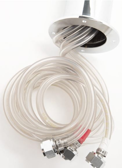 Triple 650SS Flow Control Perlick Faucet - All SS304 Contact 3" Colum ...