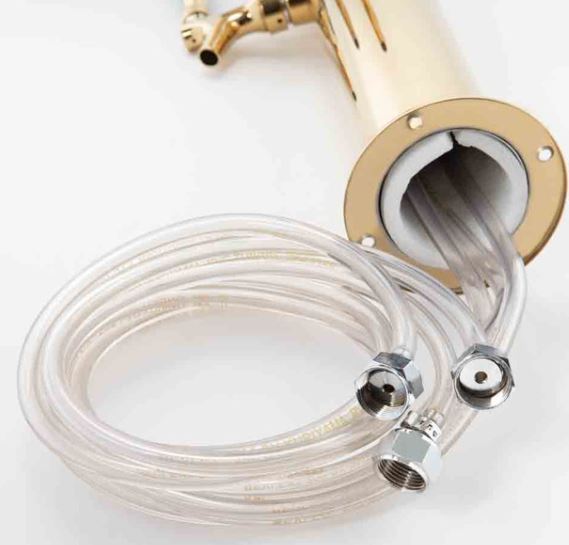 Triple Faucet PVD Body 3" Column Tower – Draft Warehouse