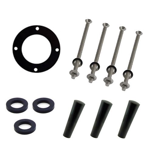 Triple Faucet SS Body 3" Column Tower – Draft Warehouse